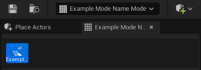 Work in Progress - Custom Editor Mode in UE5 | Iannis Stefan Palaczkos